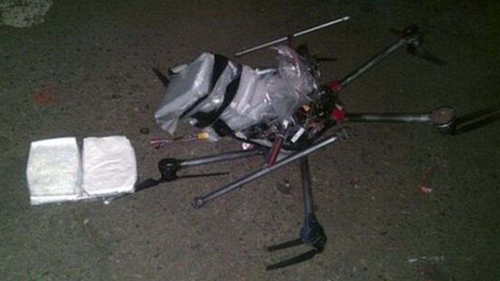 Drug Delivery Drone Crashes In Mexico Bbc News