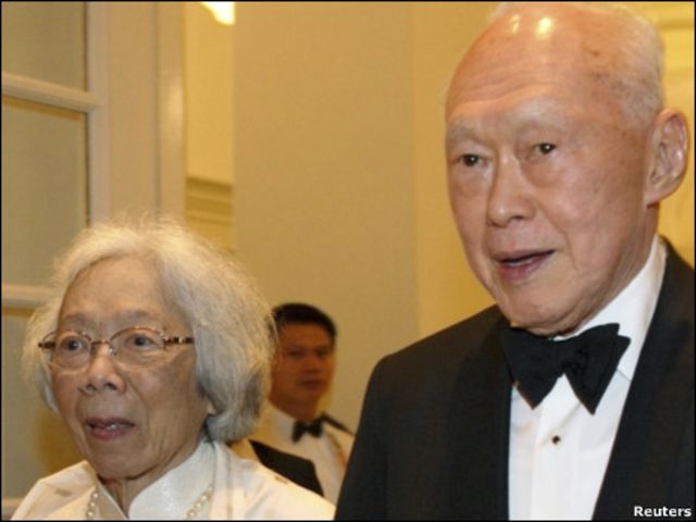图辑李光耀夫人柯玉芝 BBC News 中文