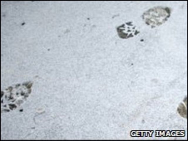 雪天作案 英国嫌犯脚印帮警察 BBC News 中文