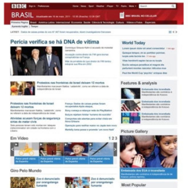 Site Da Bbc Brasil Adota Novo Visual Bbc News Brasil