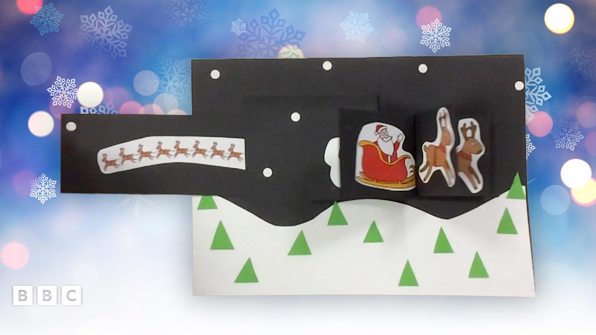 Make the 2019 Blue Peter Christmas Card - CBBC