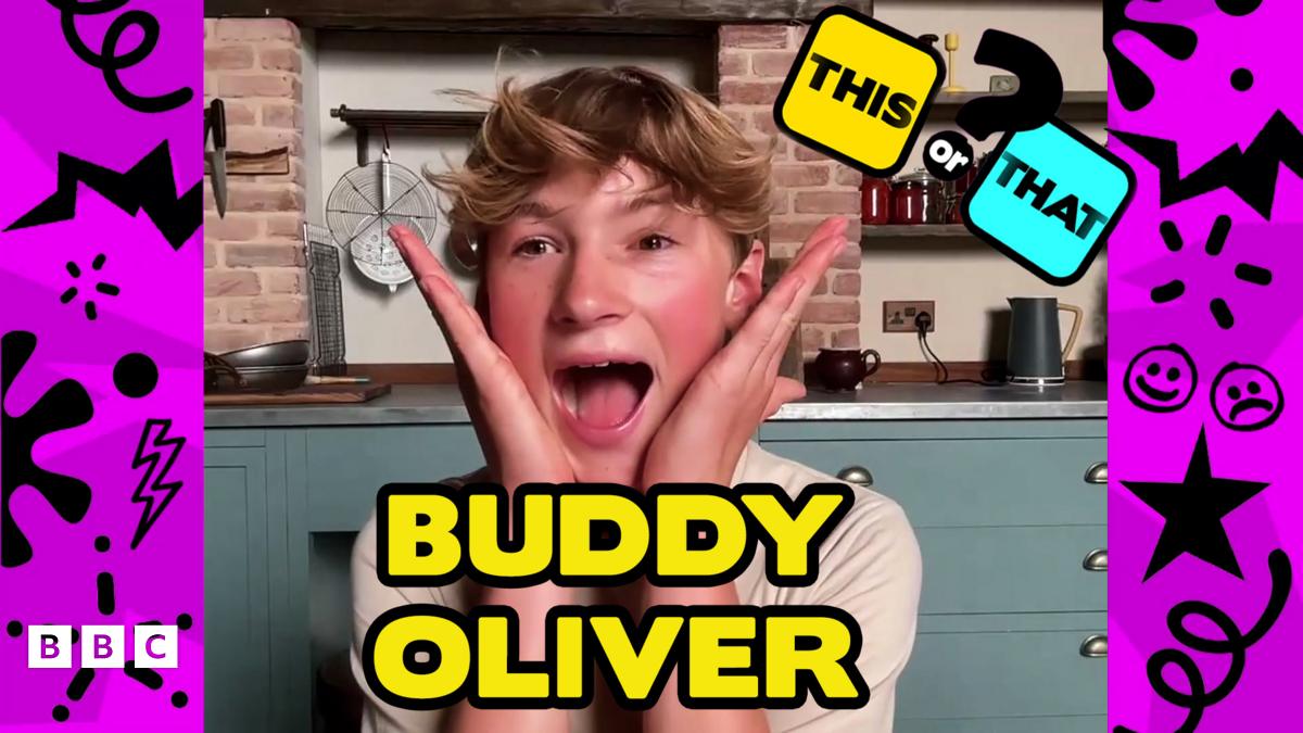CBBC Star Buddy Oliver Plays This Or That CBBC Saturday Mash-Up! Fun ...