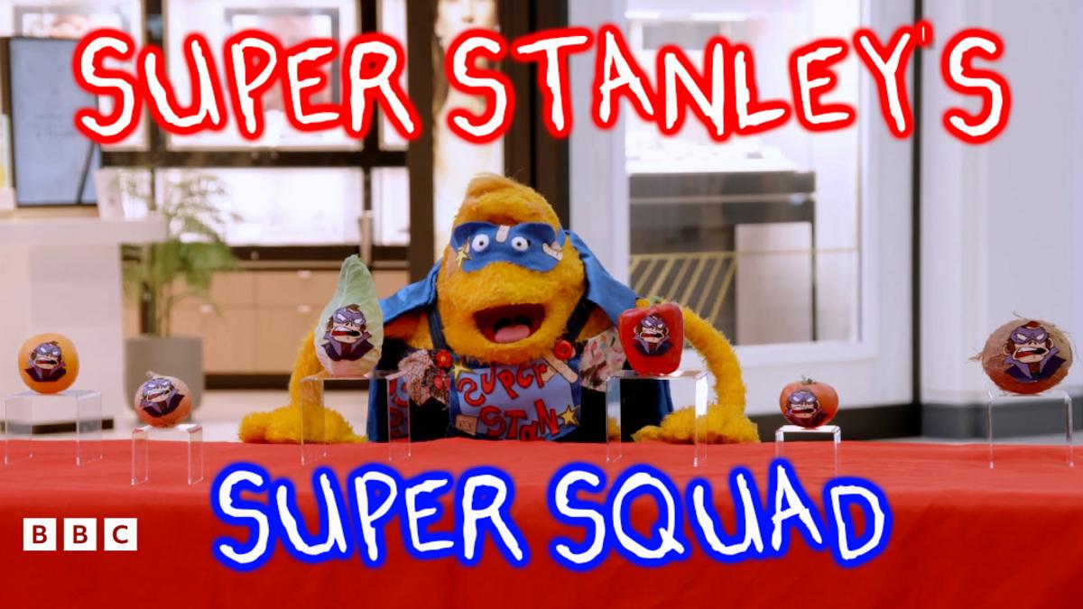 Stanley Mash-Up monster BBC Saturday Mash-Up! Super Squad precision - CBBC