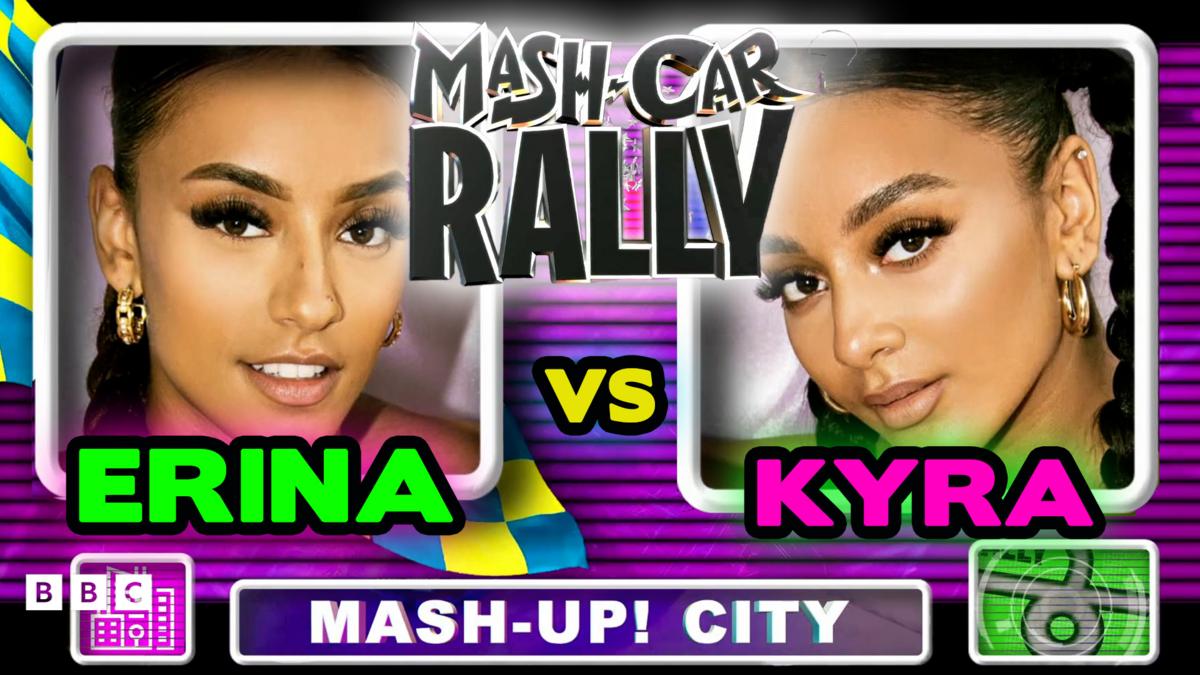 Mash Car Rally with Kyra Lewis and Erina Lewis - The Lewis Sisters - CBBC