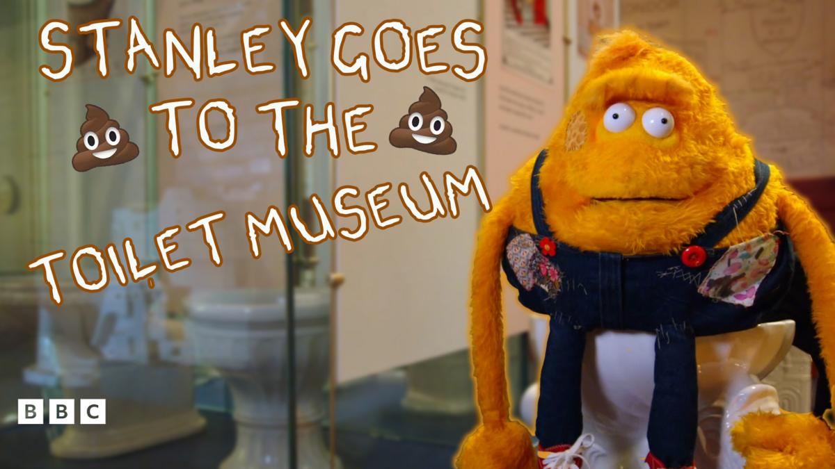 Saturday Mash Up Stanley Puppet Toilet Museum CBBC Kids iplayer - CBBC