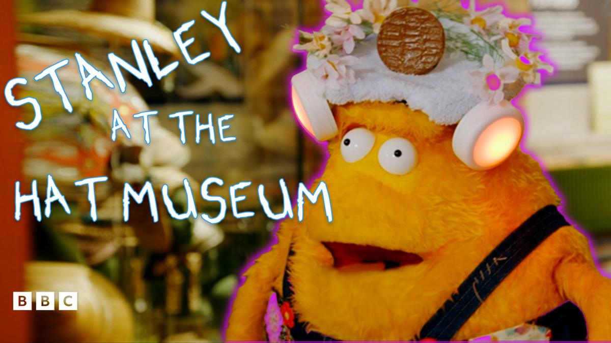 Saturday Mash Up Stanley Puppet Hat Museum CBBC Kids iplayer - CBBC