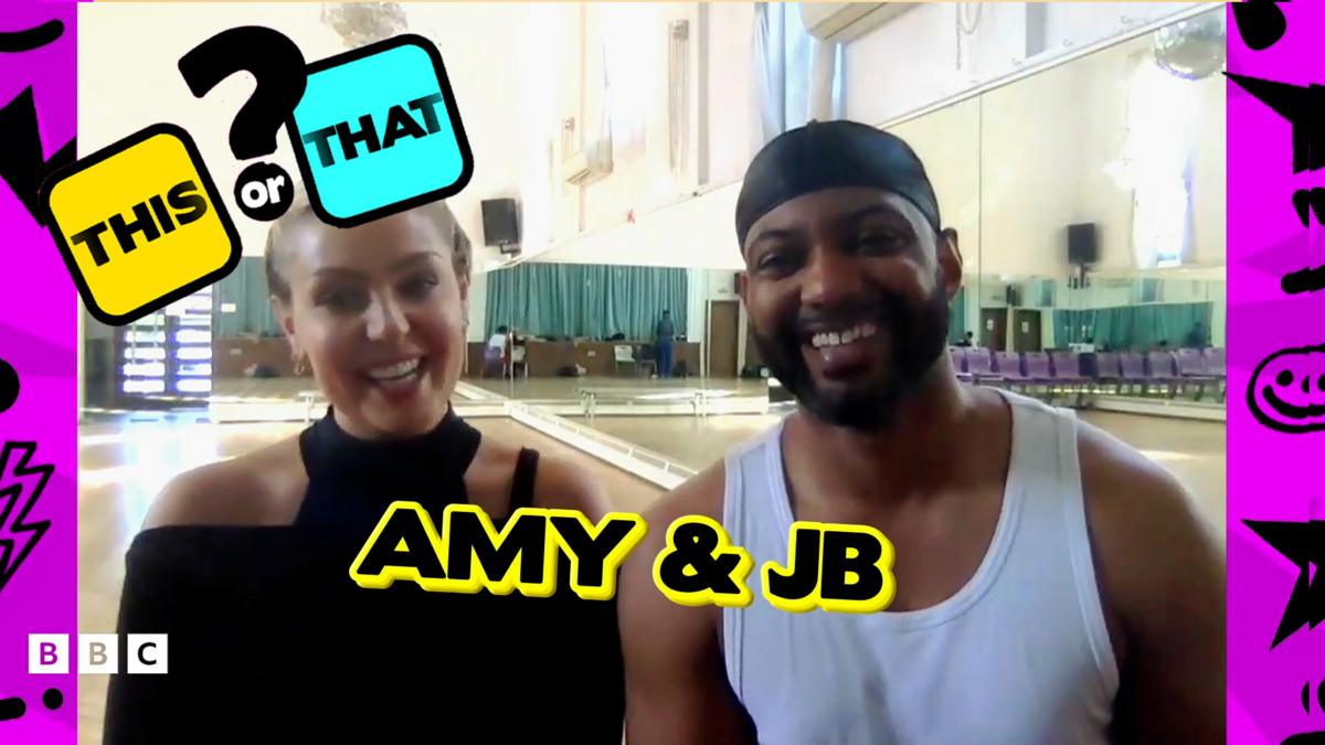 CBBC Saturday Mash-Up! Strictly Come Dancing Professionals Play This Or ...