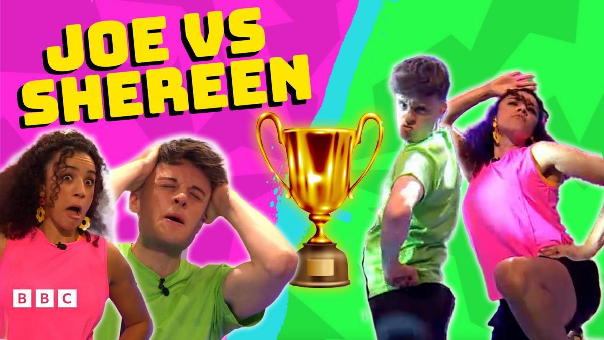 Joe Tasker Shereen Cutkelvin Stanley Joe V Shereen The Next step - CBBC
