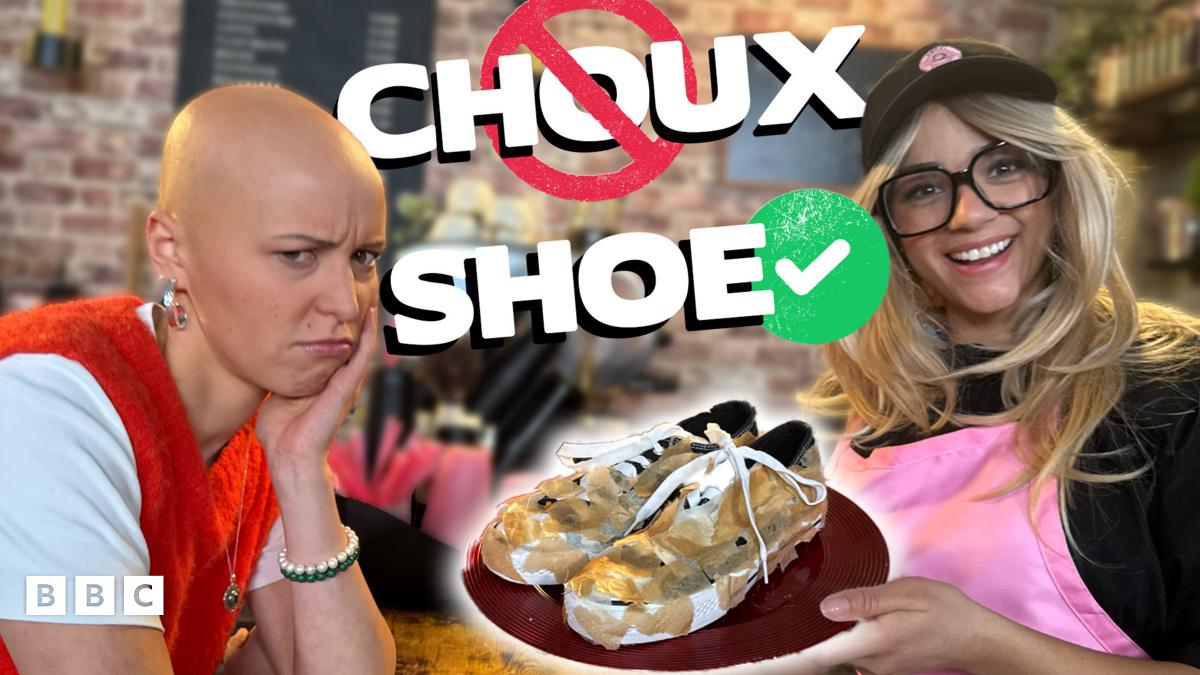 Awful Coffee Cafe Tea Joe Tasker Shereen Cutkelvin Mr Awful CBBC BBC Sketch Comedy skit Bake Off ...