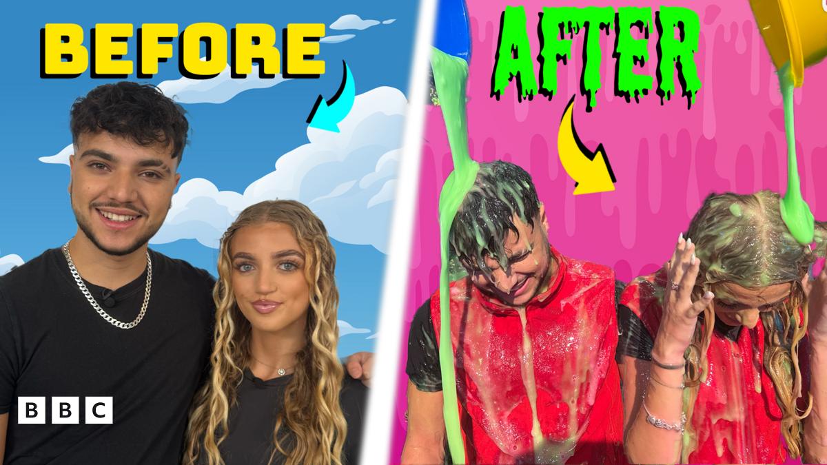 Princess Andre Diaries Junior Andre singer Gets Super Slimed CBBC ...