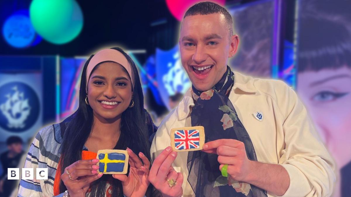 Olly Alexander's Eurovision biscuit bake | Blue Peter bakes ...