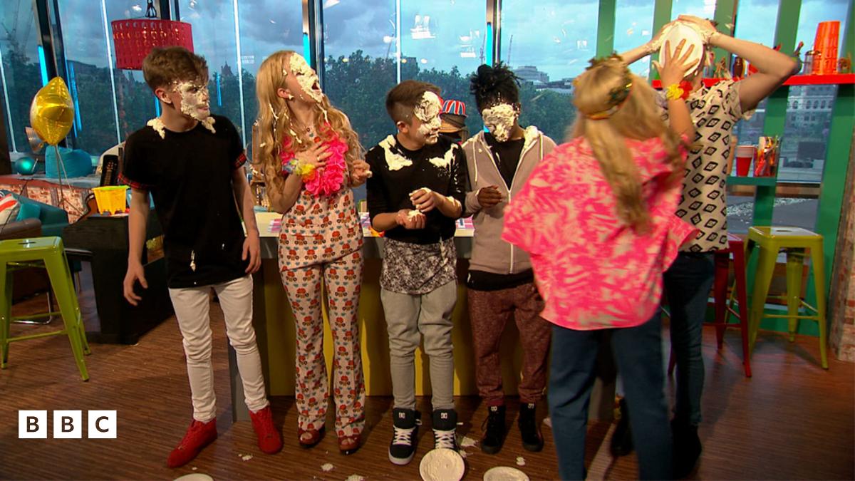 Pies in the face - CBBC