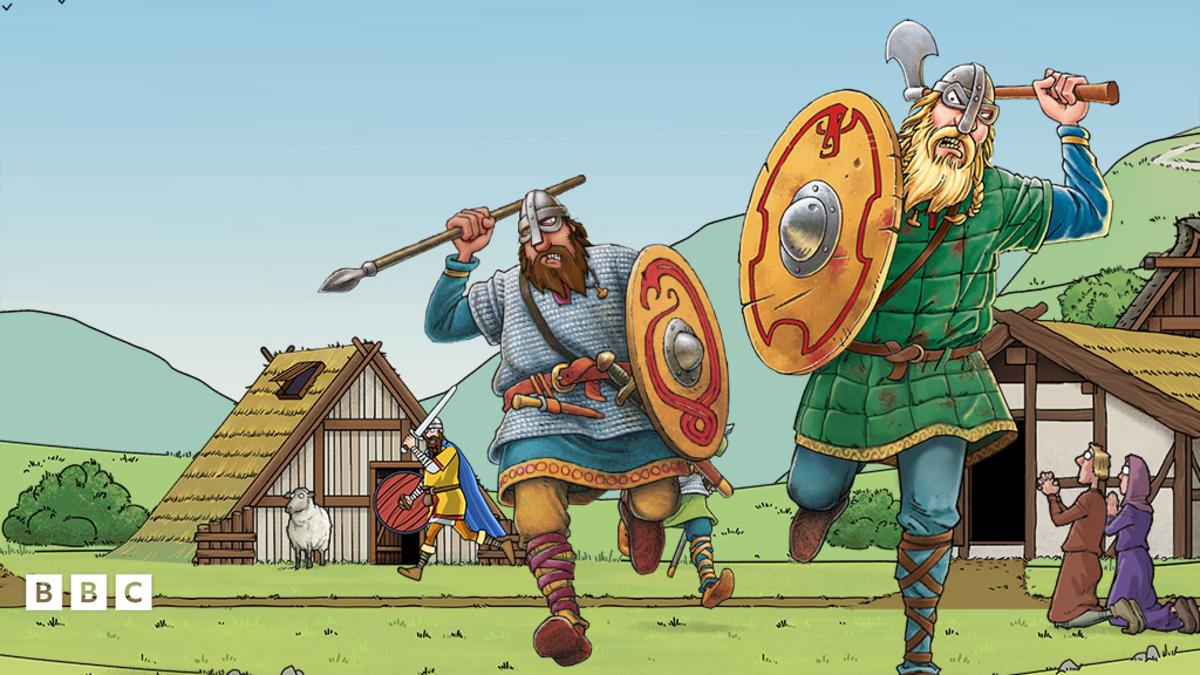 Horrible Histories - strategy game trailer - Vikings - CBBC