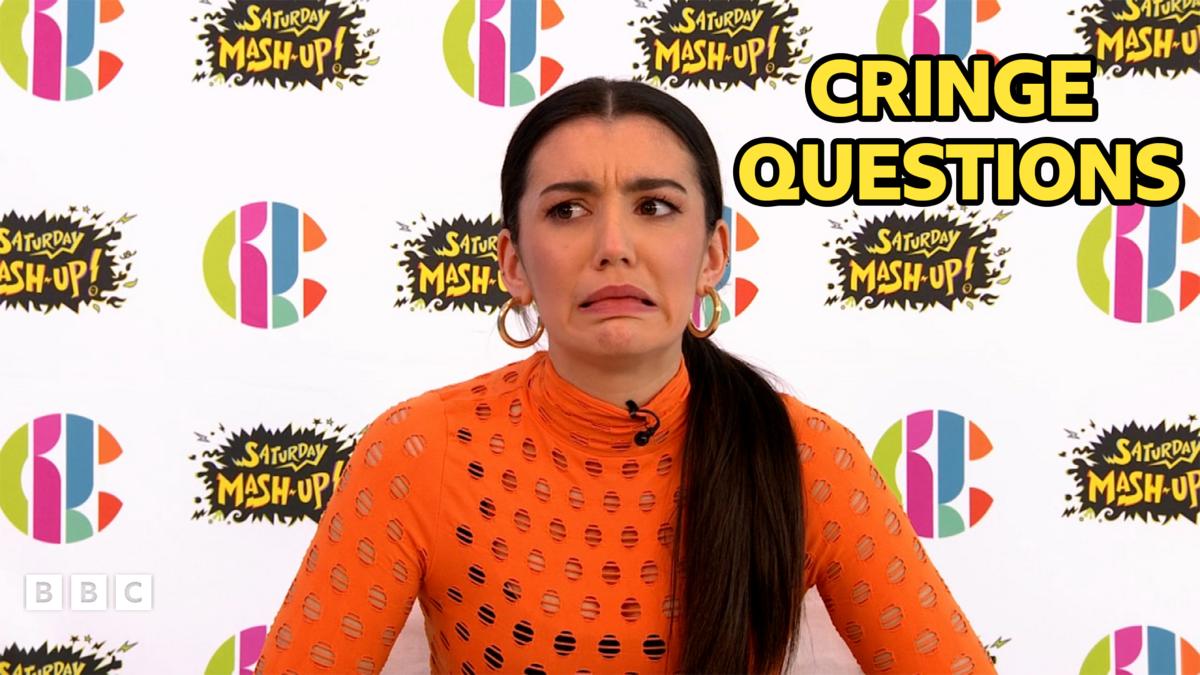 Pop star Gracey answers Cringe questions for CBBC's Saturday Mash Up - CBBC