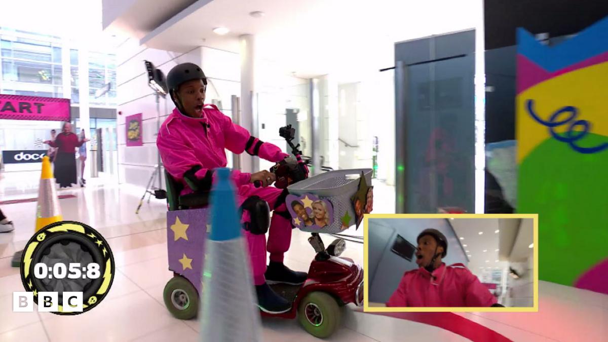 Scooting Stars with Katie Thistleton and Rhys from CBBC HQ - CBBC