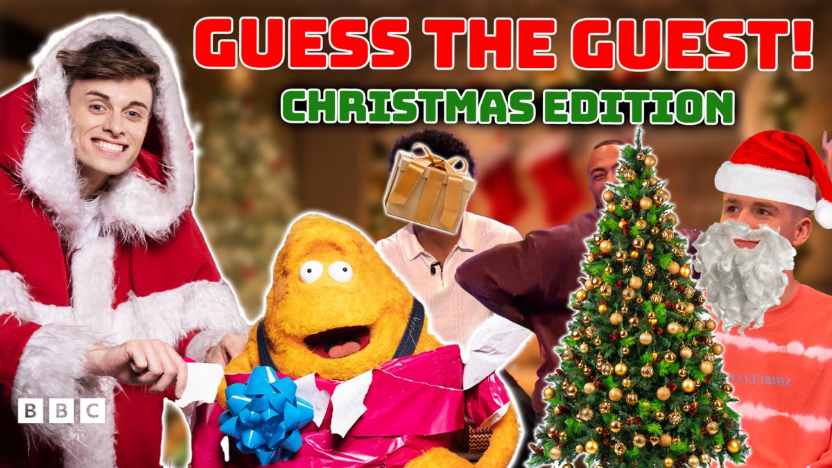 CBBC QUIZ Christmas guess the guest Saturday Mash-Up - CBBC