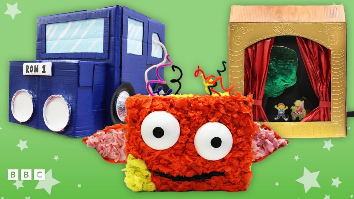 Boxing Day make: Get creative with your boxes - CBeebies