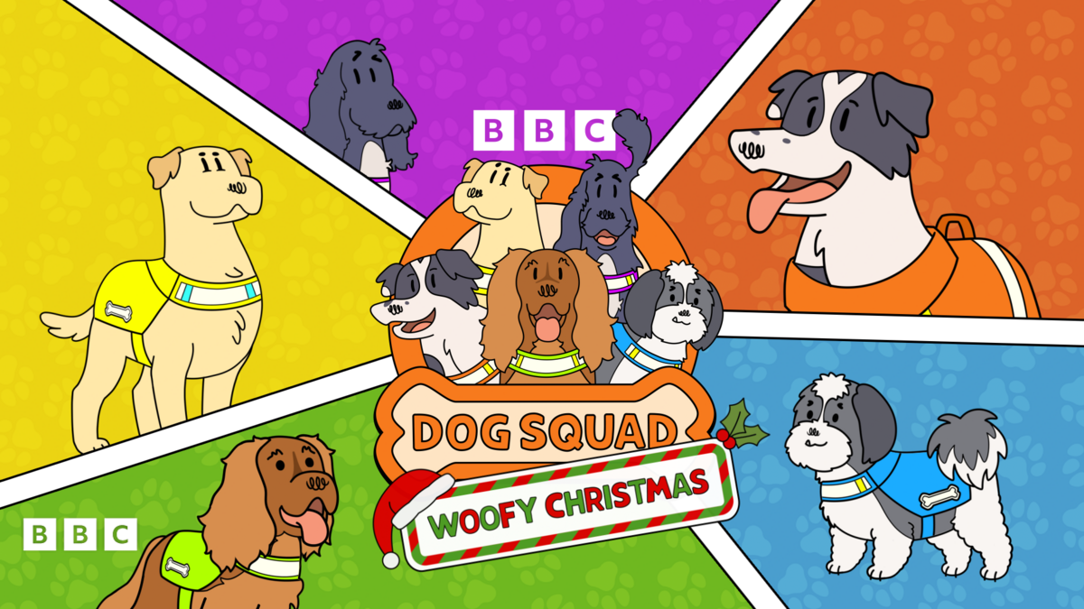 Dog Squad Christmas | Woofy Christmas | Christmas songs - CBeebies