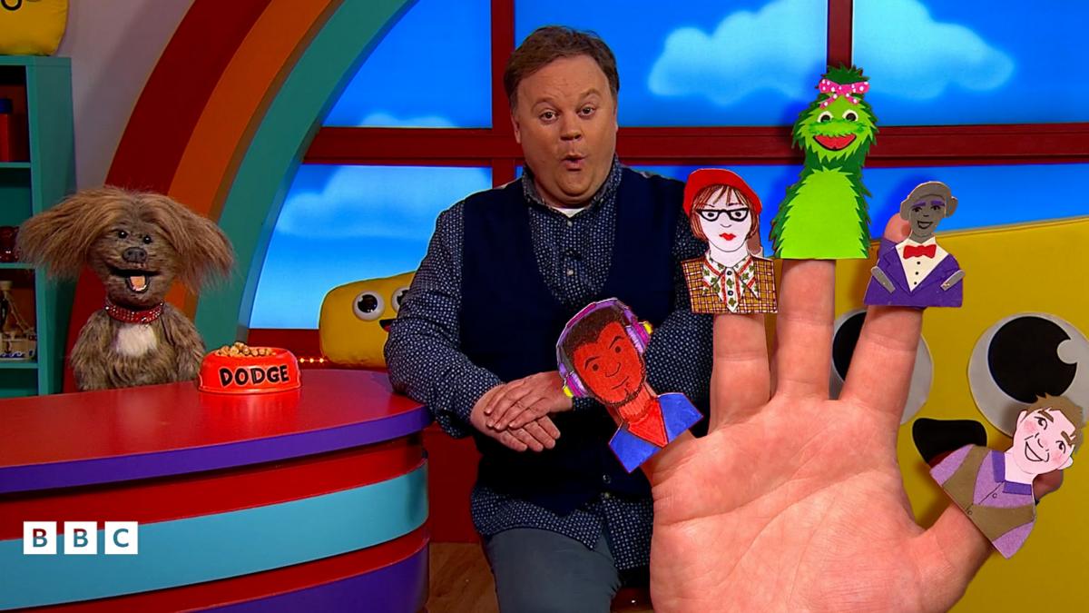 Justin's House finger puppet song - CBeebies