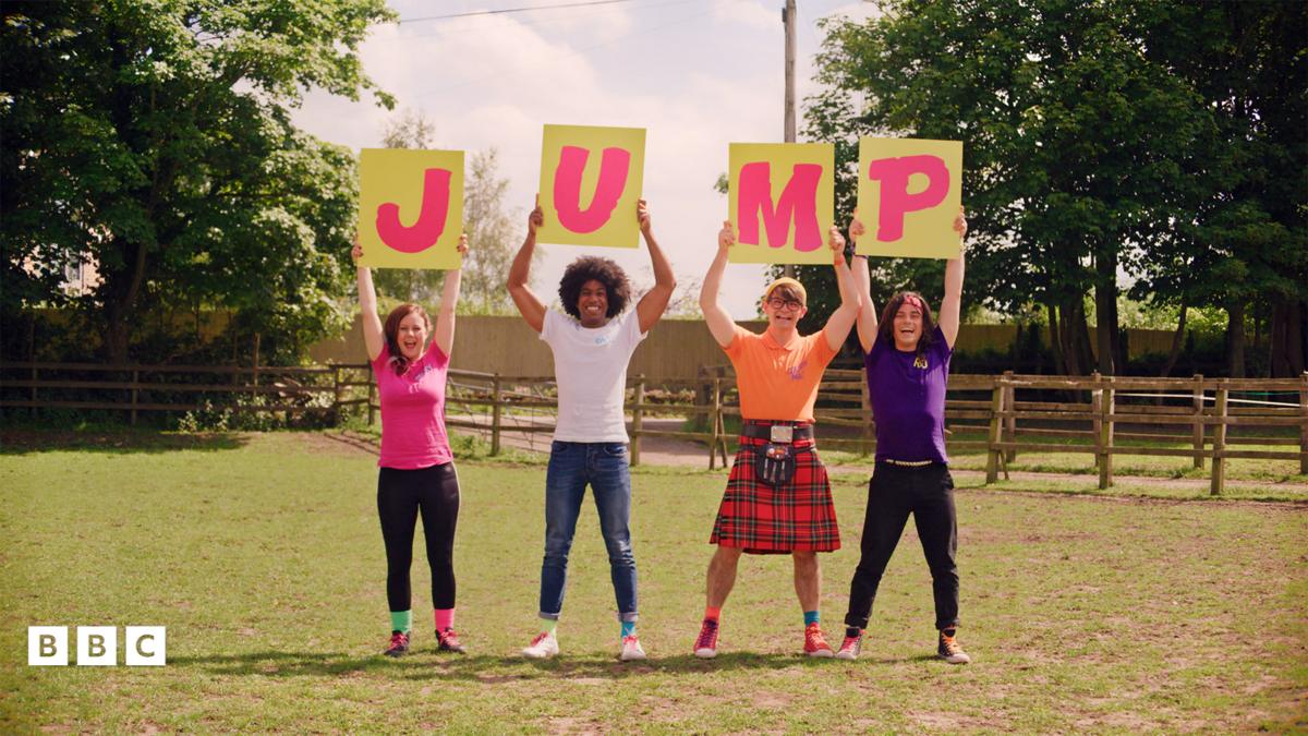 Andy and the Band: Let's Jump song on CBeebies - CBeebies