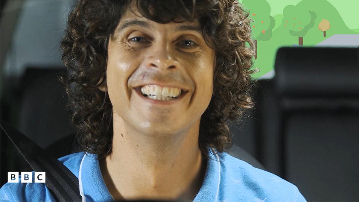 Car Ride Surprise with Andy Day and Malaika - CBeebies