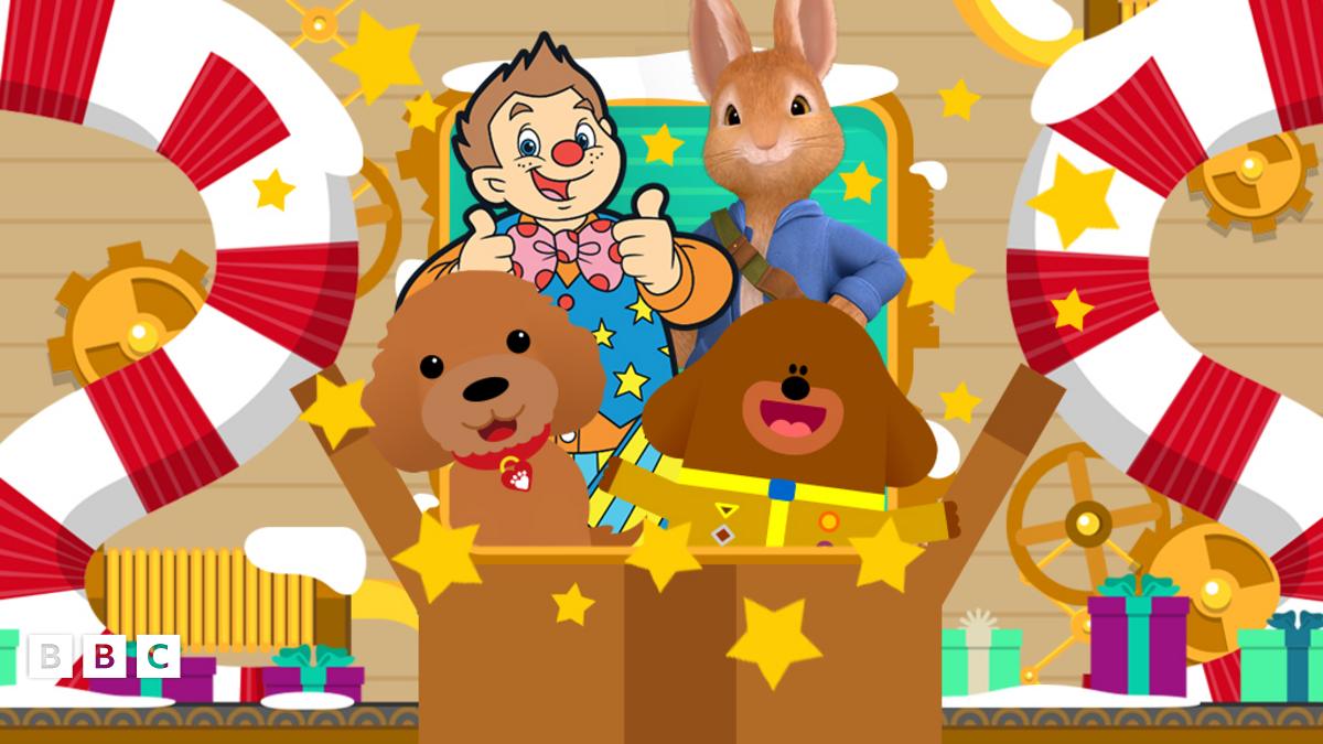 Christmas mini games for kids and toddlers with CBeebies friends - CBeebies