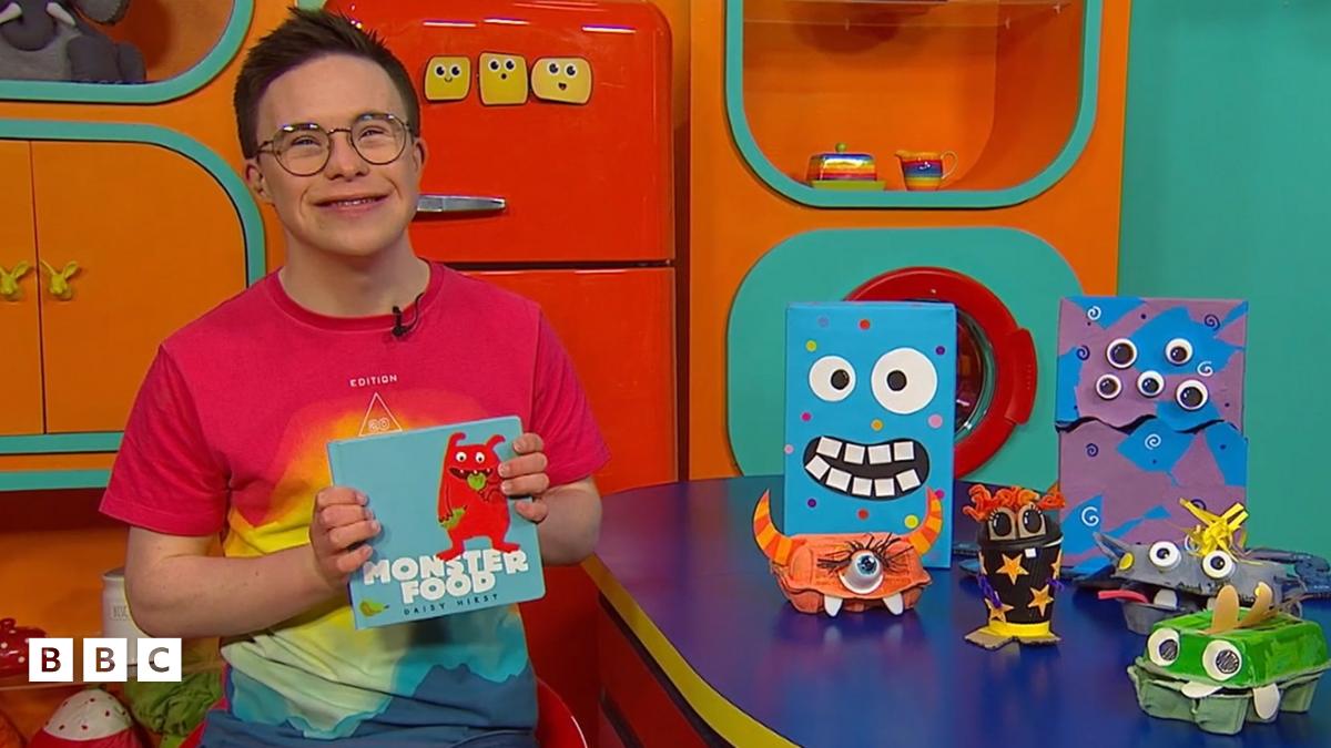 Signed Lunchtime Story - Monster Food - CBeebies