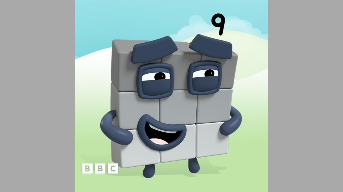 Numberblocks Tales - Nine and the Windy Day - CBeebies