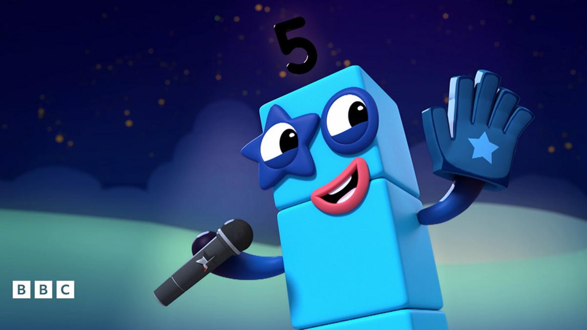 The Five Song - CBeebies