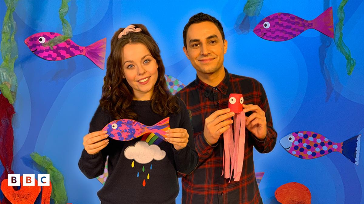 We want to see your sea creature creations! - CBeebies