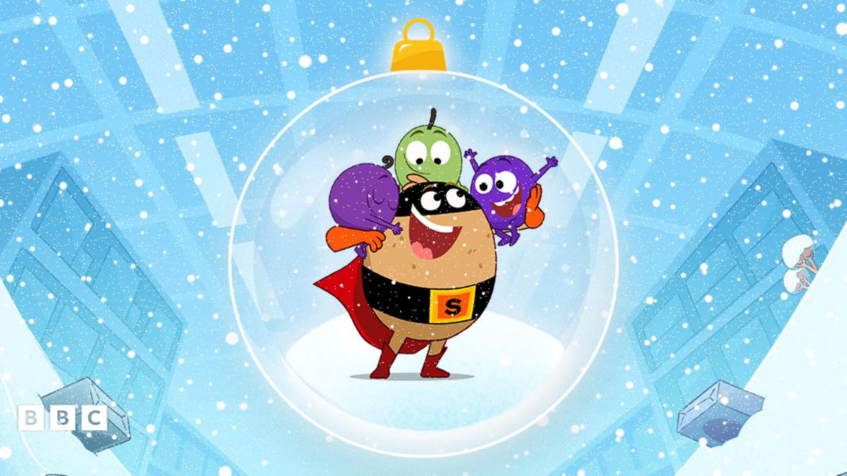 Make Christmas decorations with activity sheet for kids - CBeebies