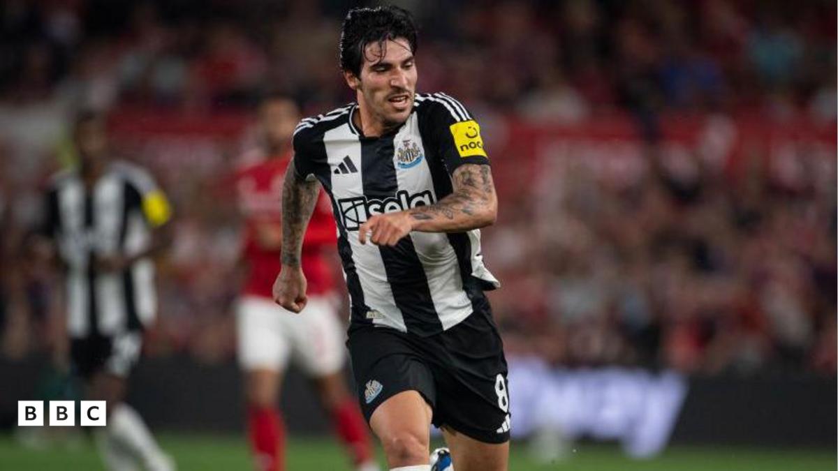 Newcastle news: Tonali return adds new dimension to Magpies - BBC