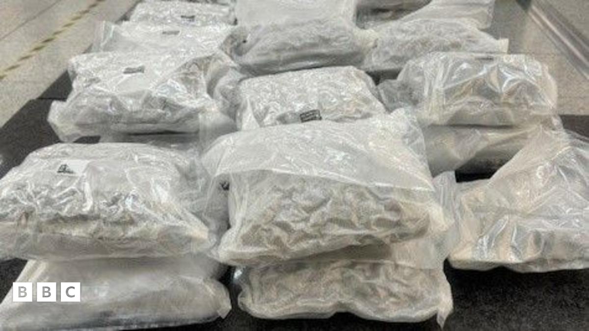 Man arrested at Stansted after £600k of cannabis found - BBC