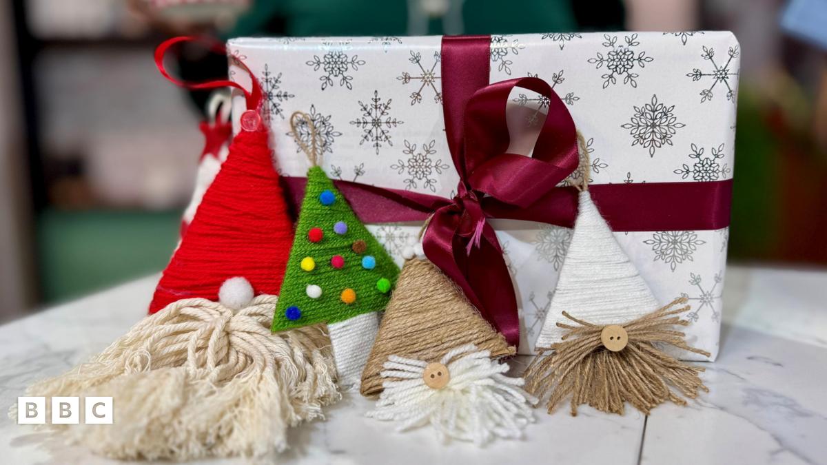 Jacqui's Crafty Christmas Decorations - BBC