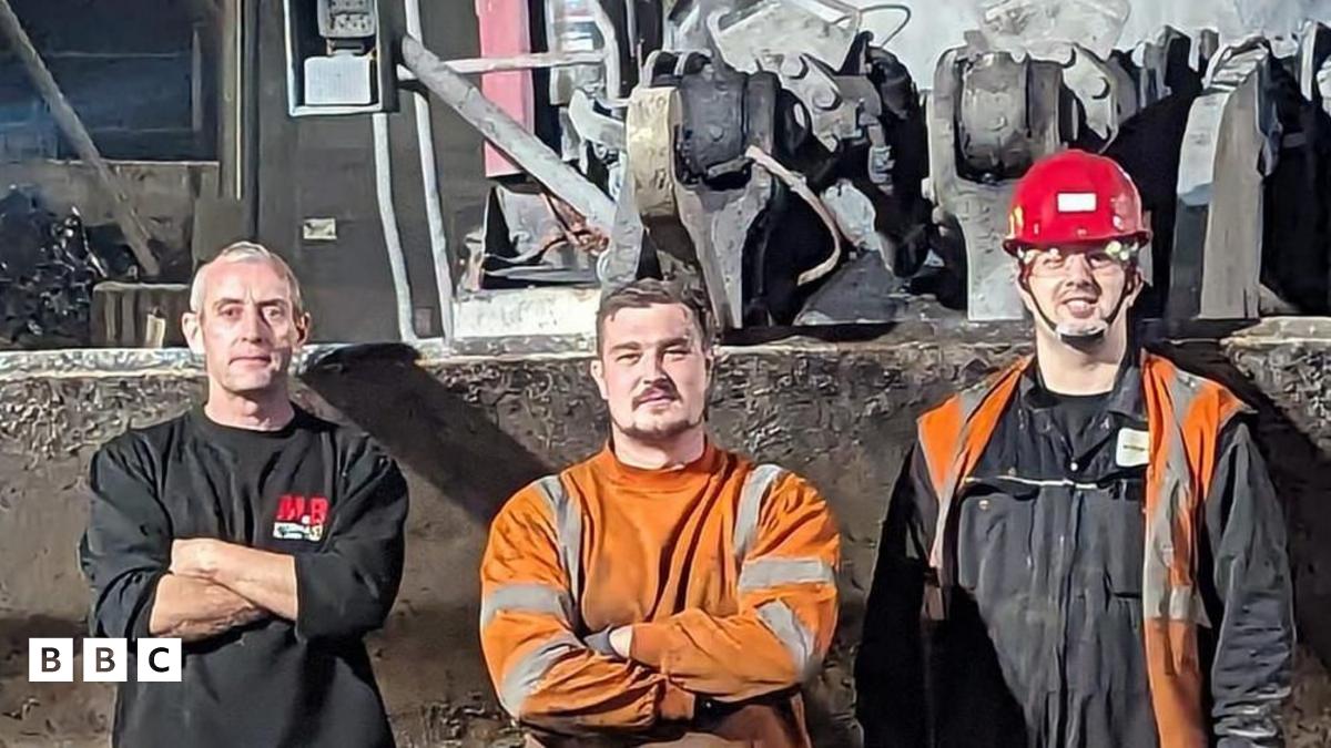 Dyn wedi marw ar ôl mynd yn sownd mewn peiriant ailgylchu - BBC Cymru Fyw