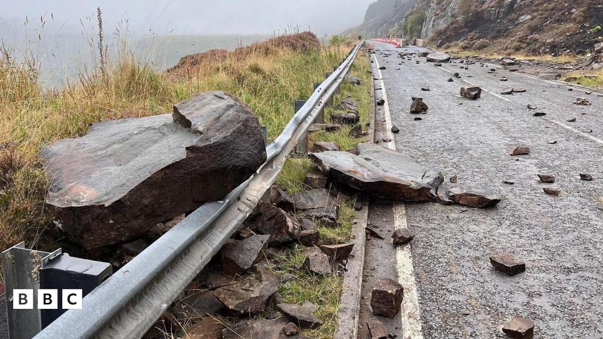 Rhybudd i deithwyr wrth i ffordd brysur gau am dri mis - BBC Cymru Fyw