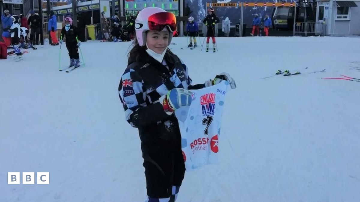 Breuddwydion Olympaidd sgïwr ifanc o'r gogledd - BBC Cymru Fyw