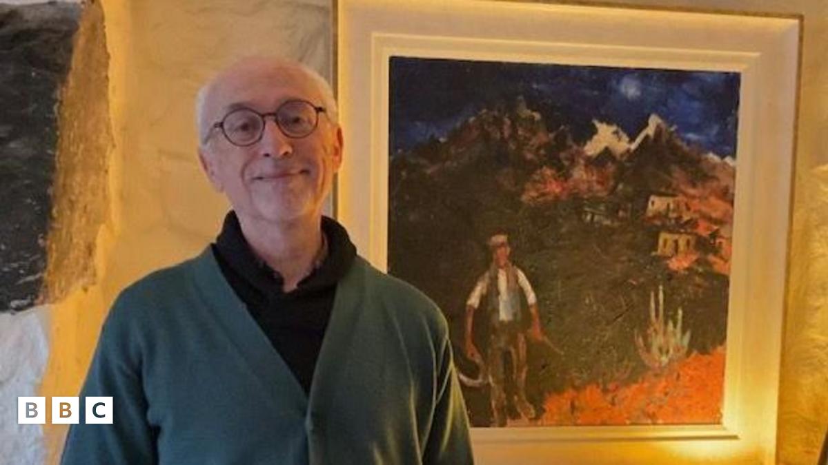 Gareth Parry: Bywyd lliwgar yr artist o Ffestiniog - BBC Cymru Fyw