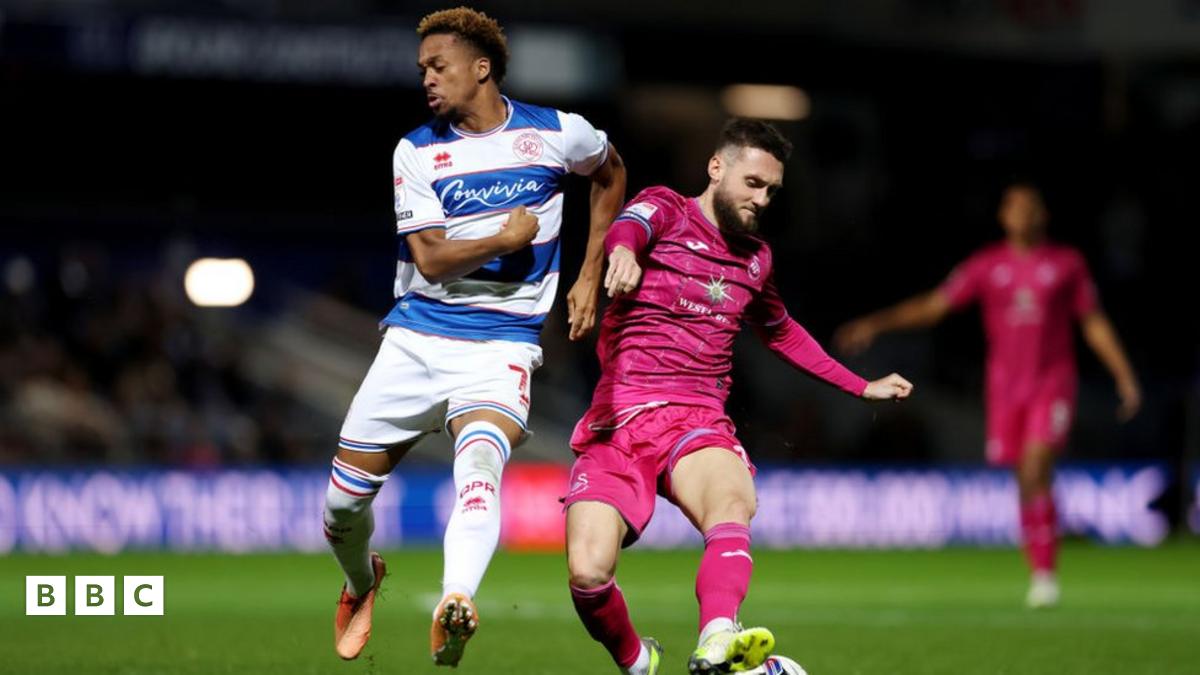 Y Bencampwriaeth: Abertawe 1-1 Queens Park Rangers - BBC Cymru Fyw