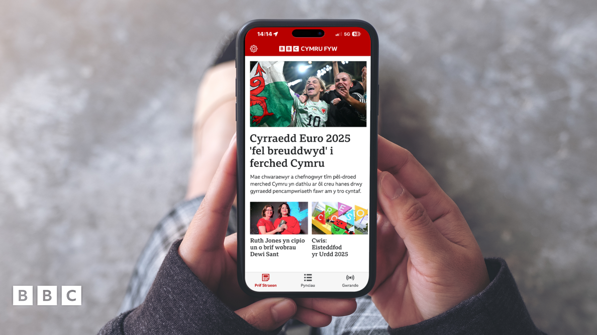 Lawrlwythwch ap Cymru Fyw - BBC Cymru Fyw