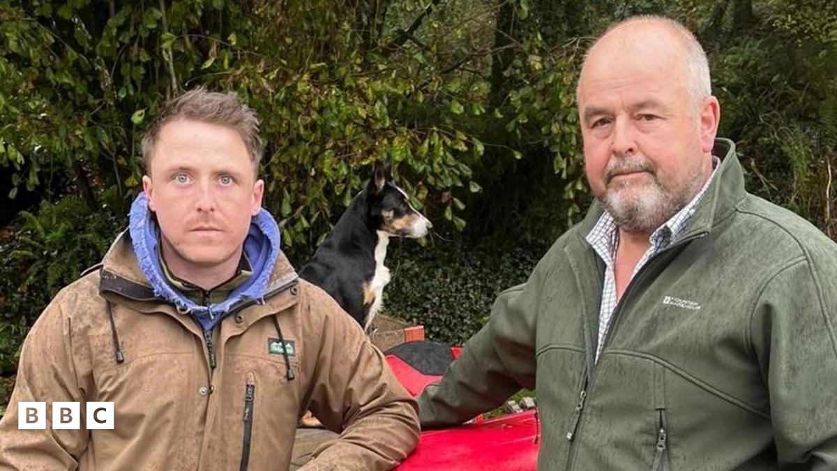 Ffermwr 'methu â chysgu' dros newid treth etifeddiant - BBC Cymru Fyw