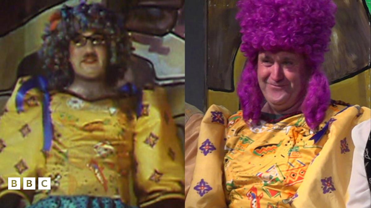 C'mon Midffîld: Canfod ffrog 'eiconig' Wali ar ôl 30 mlynedd - BBC ...