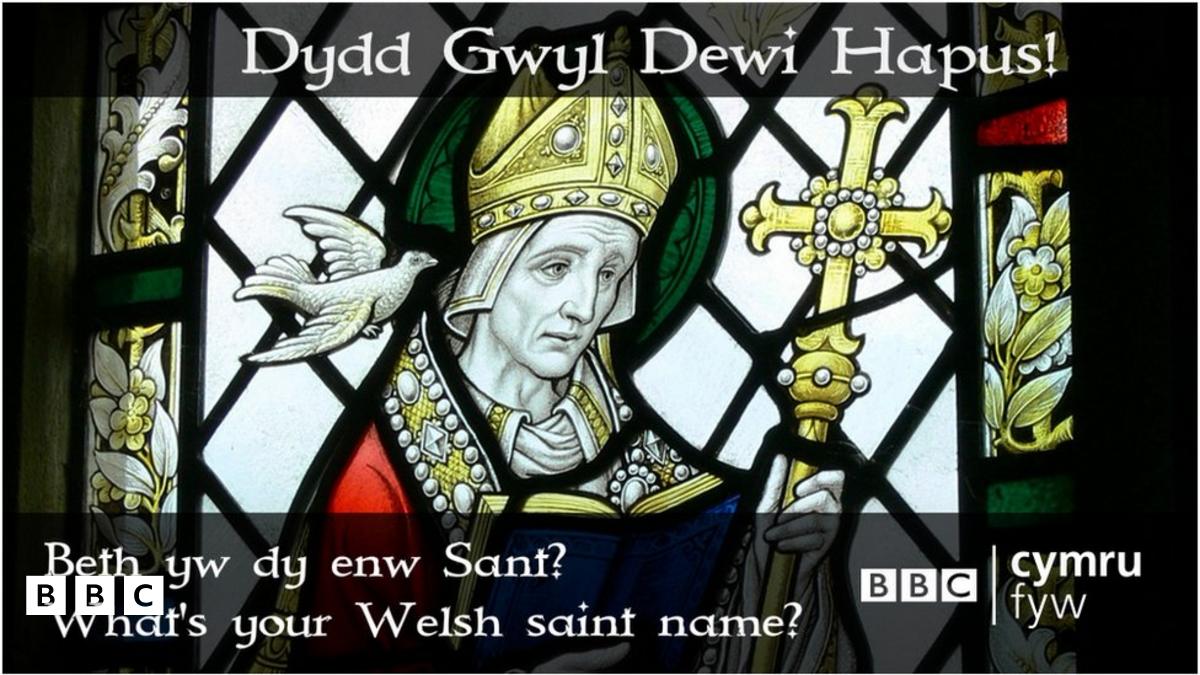 Beth fyddai'ch enw sanctaidd? // Welsh saint name generator - BBC Cymru Fyw