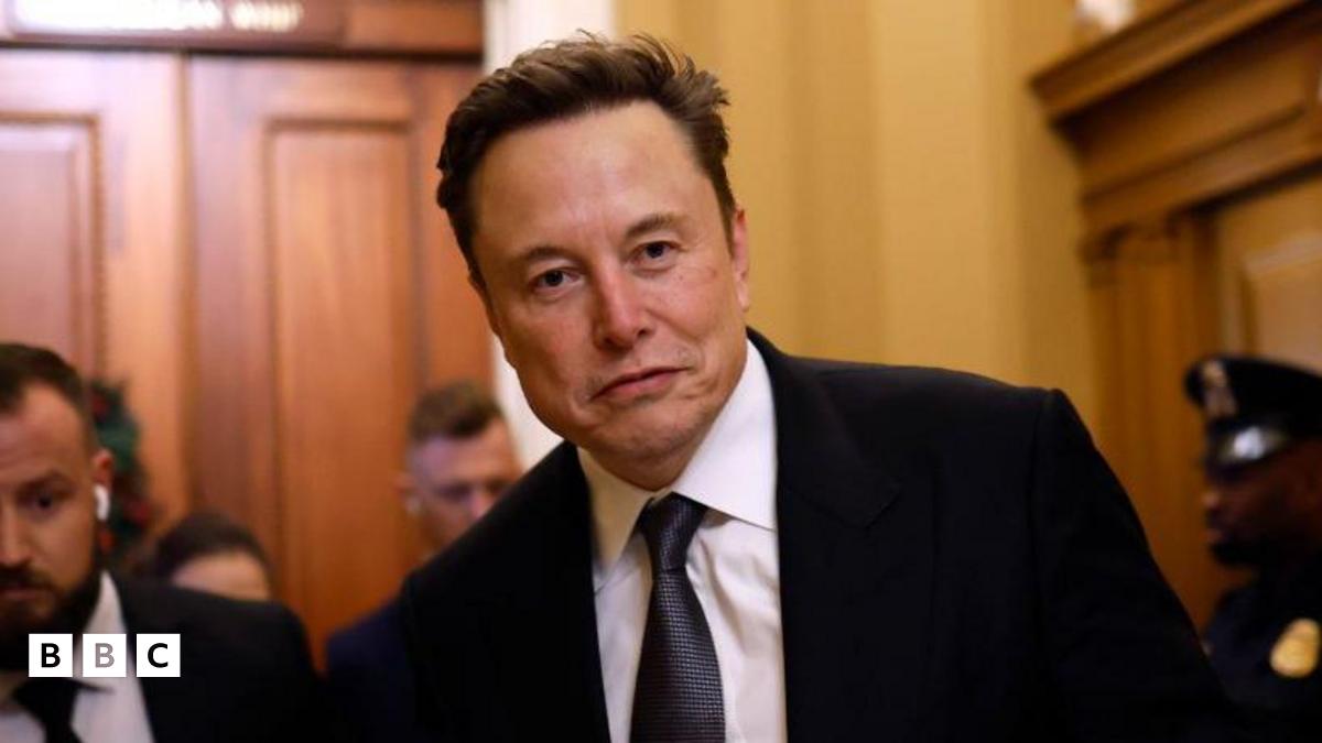 Staff elusen 'wedi'u bygwth' ar ôl i Elon Musk rannu fideo - BBC Cymru Fyw