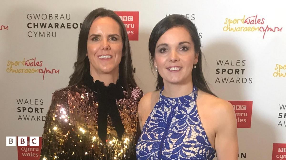 Sian a Gwennan Harries: ‘Cefnogwyr mwyaf ein gilydd’ - BBC Cymru Fyw