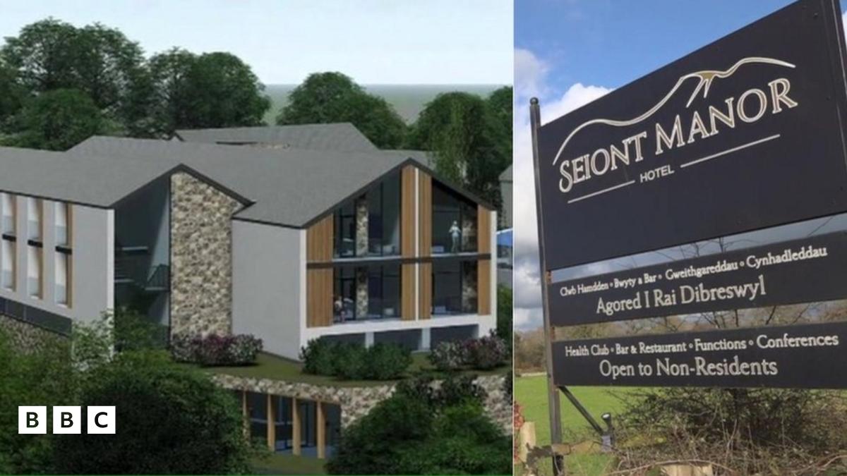 Seiont Manor: Gwrthod cais i ailddatblygu gwesty moethus - BBC Cymru Fyw