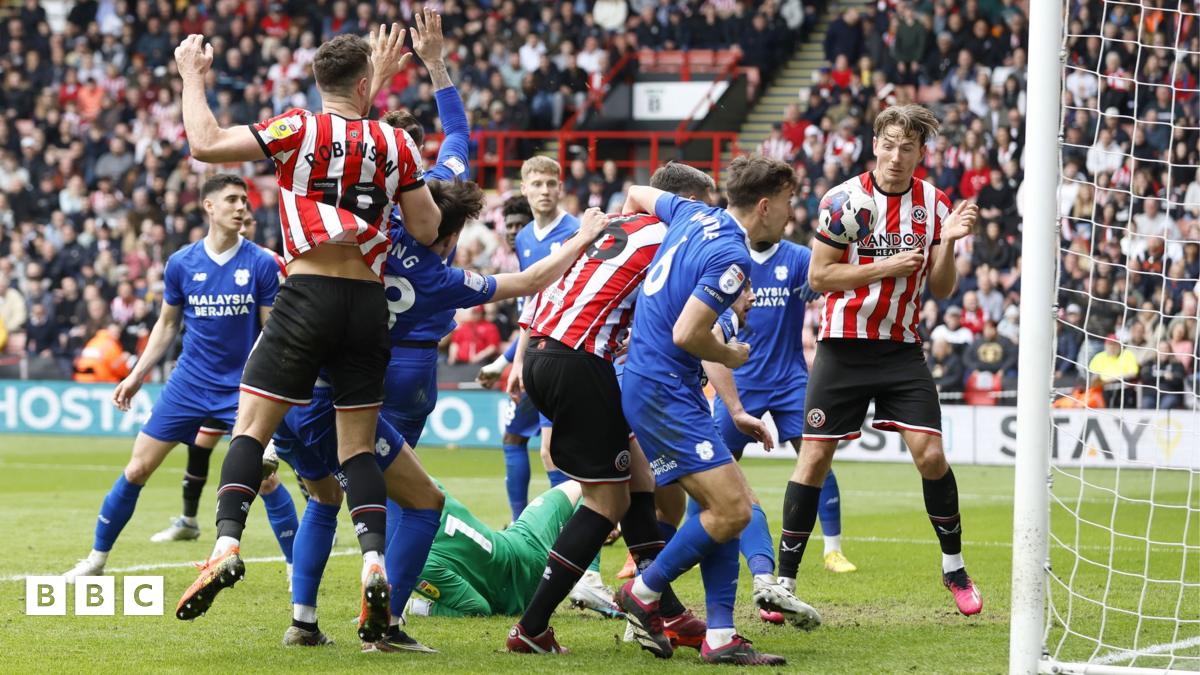 Y Bencampwriaeth: Sheffield United 4-1 Caerdydd - BBC Cymru Fyw