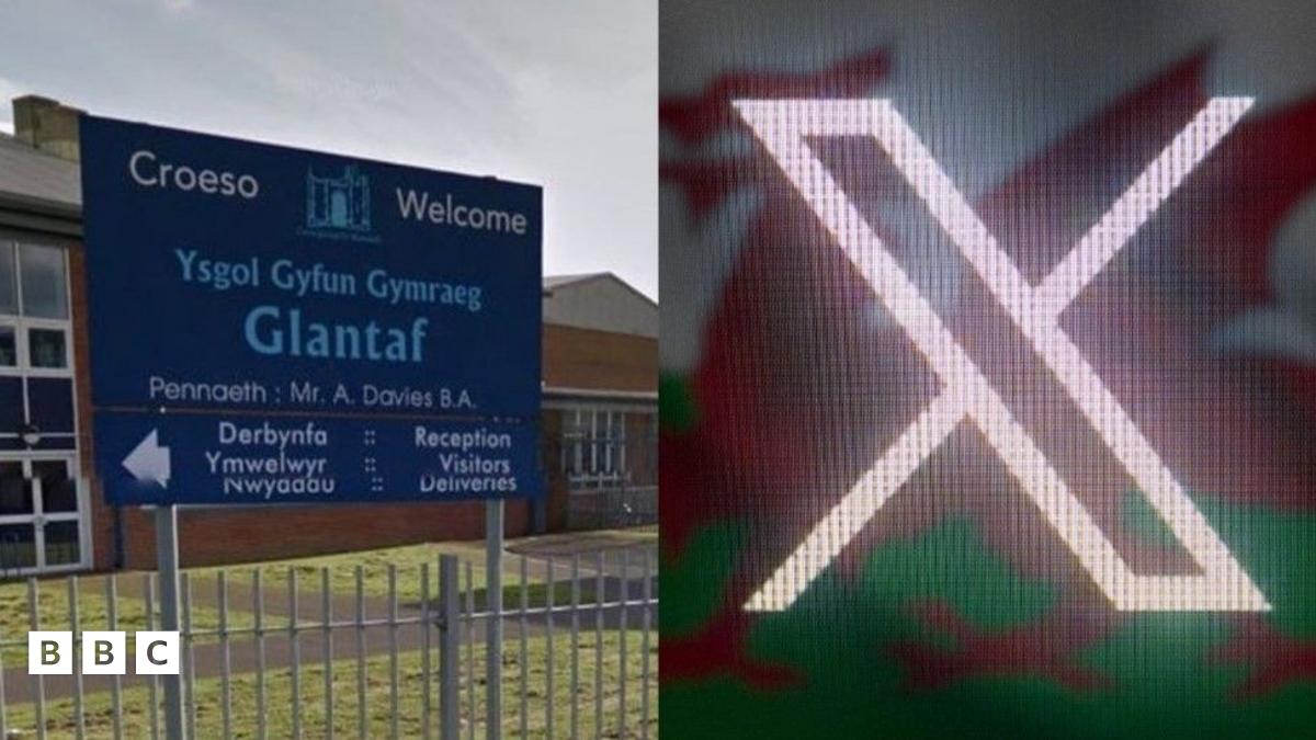 Pam bod Ysgol Glantaf yn cefnu ar wefan gymdeithasol X? - BBC Cymru Fyw