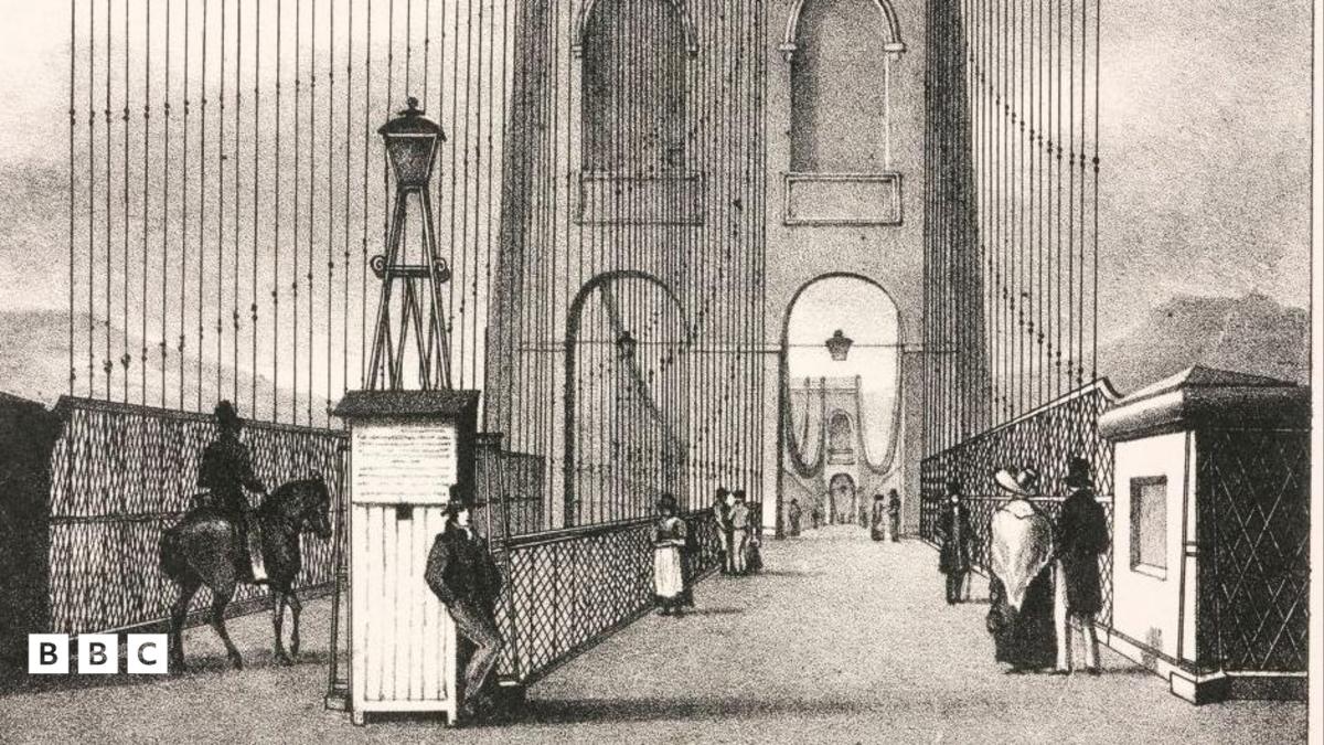 Oriel luniau: 200 mlynedd ers agor Pont Menai - BBC Cymru Fyw