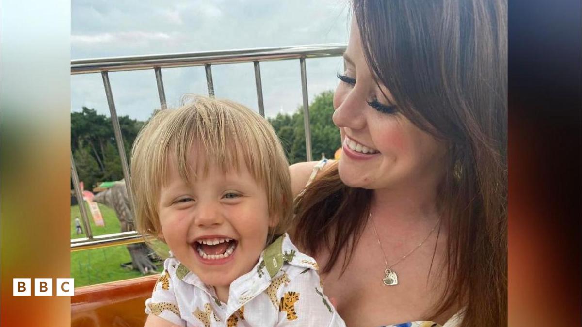'Hunllef' cyn-Miss Cymru o glywed lleisiau am niweidio ei mab - BBC ...